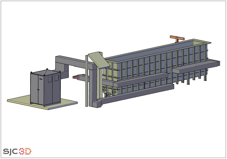 Placement et raccordement d'une armoire de puissance de 20.000Amp | SJC3D